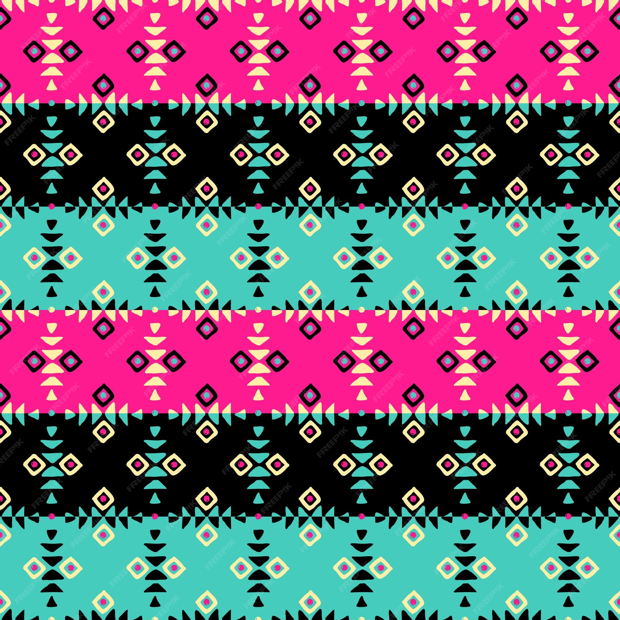 Premium Vector | Tribal design seamless pattern Premium Vector | Tribal design seamless pattern