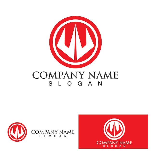 Premium Vector | Trident spear of poseidon neptune god triton king logo ... Premium Vector | Trident spear of poseidon neptune god triton king logo ...
