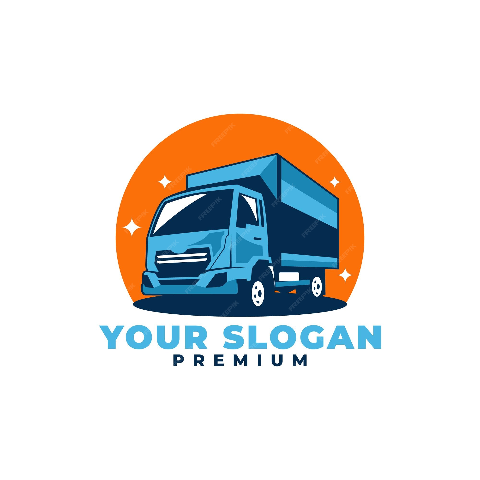 Premium Vector | Truck vector logo design. box truck logo Premium Vector | Truck vector logo design. box truck logo