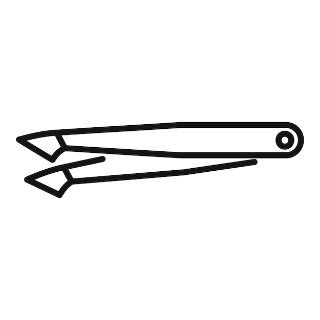 Premium Vector | Tweezers icon representing beauty and precision tool Premium Vector | Tweezers icon representing beauty and precision tool
