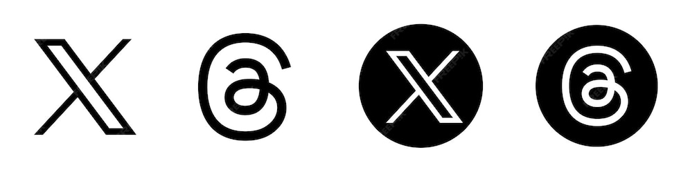 Icona Logo Twitter X Png Download Icona Twitter X Icona Logo X Vector