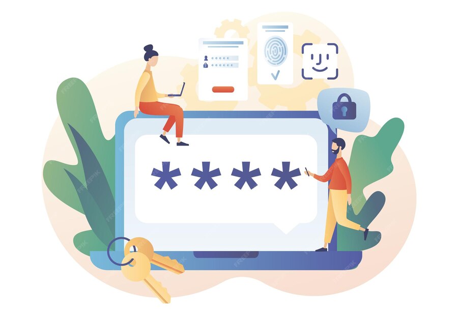 Premium Vector Two Factor Verification Duo Authentication Verification Code Message For