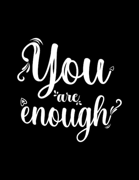 Premium Vector Typography T Shirt Design And Quotes Calligraphy Design