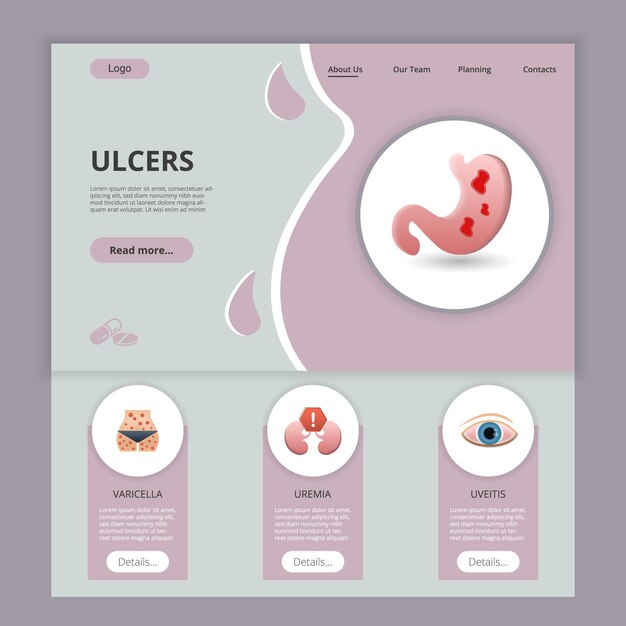 Premium Vector | Segmentation flat landing page website template ... Premium Vector | Segmentation flat landing page website template ...