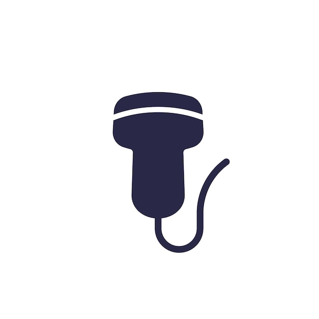 Premium Vector Ultrasound Icon Ultrasonic Scanning Vector Design