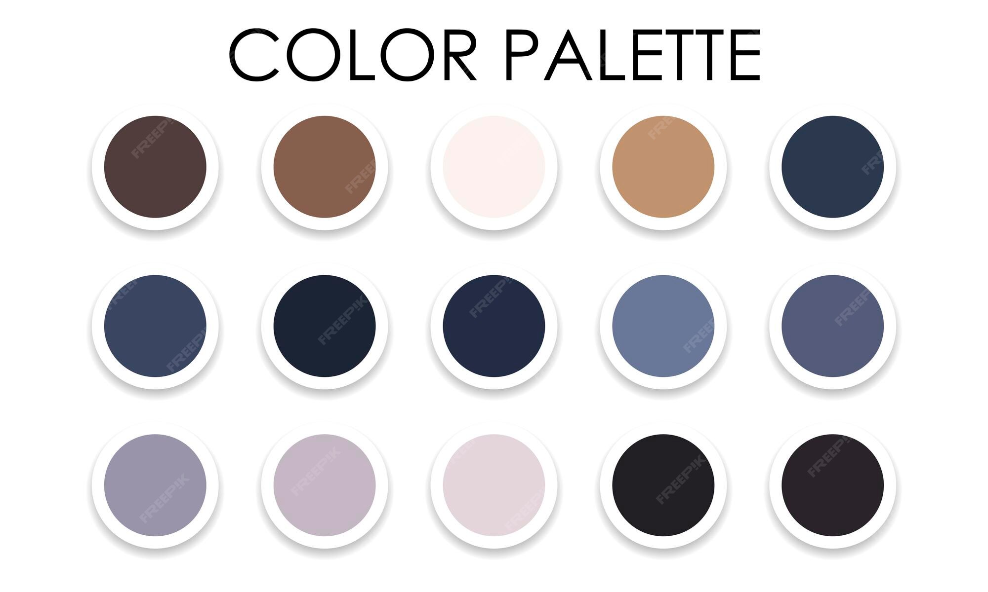 Premium Vector | Universal color palette. color swatches. vector ... Premium Vector | Universal color palette. color swatches. vector ...