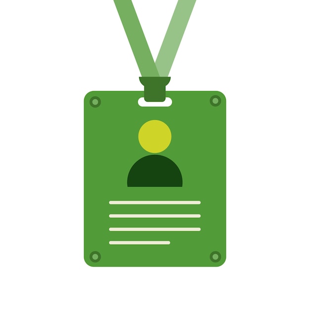 Premium Vector | User badge, employee symbol mockup. Press card and Id ... Premium Vector | User badge, employee symbol mockup. Press card and Id ...