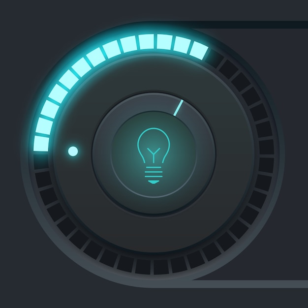 Premium Vector | User interface design concept with tumbler light scale ... Premium Vector | User interface design concept with tumbler light scale ...