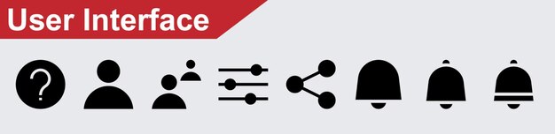 Premium Vector | User Interface vector icons pack Premium Vector | User Interface vector icons pack
