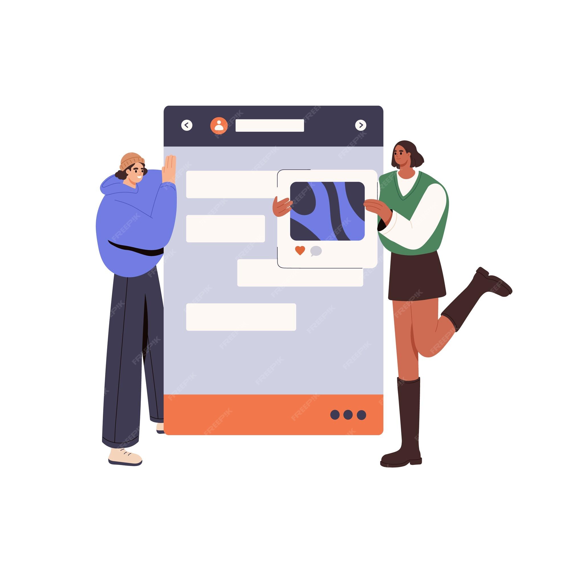Ux Ui 디자이너 건물 모바일 앱 인터페이스 디자인 추상 전화 응용 프로그램 및 소셜 미디어에 업로드 콘텐츠를 만드는 사람들