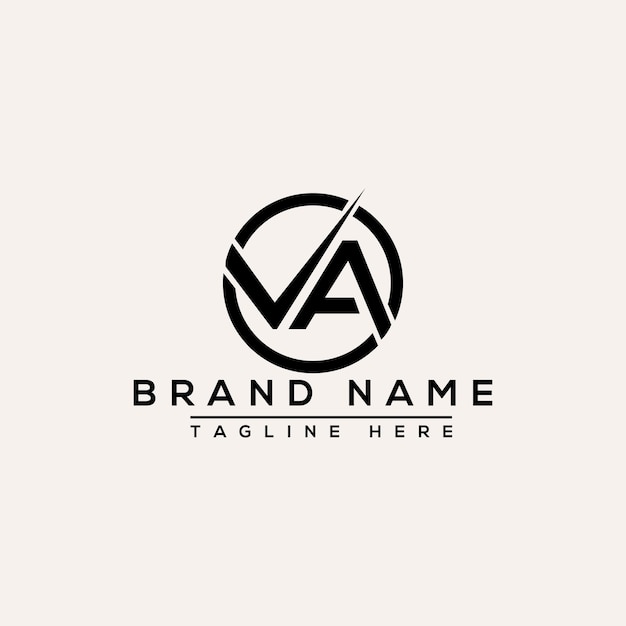 Premium Vector Va Logo Design Template Vector Graphic Branding Element