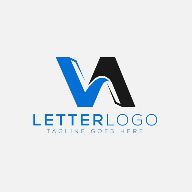 Premium Vector Va Logo Design Template Vector Graphic Branding Element