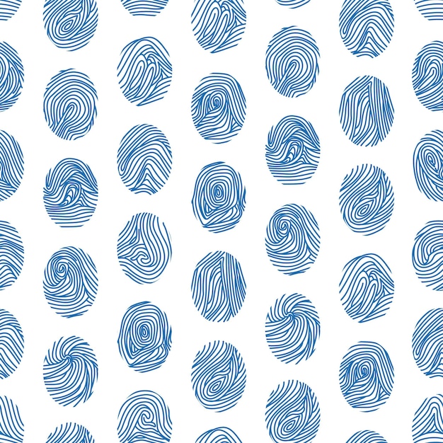 Premium Vector | Various Unique Fingerprints Seamless Pattern ... Premium Vector | Various Unique Fingerprints Seamless Pattern ...