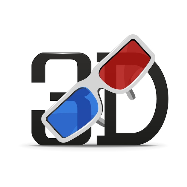 Premium Vector | Vector 3D glasses Premium Vector | Vector 3D glasses