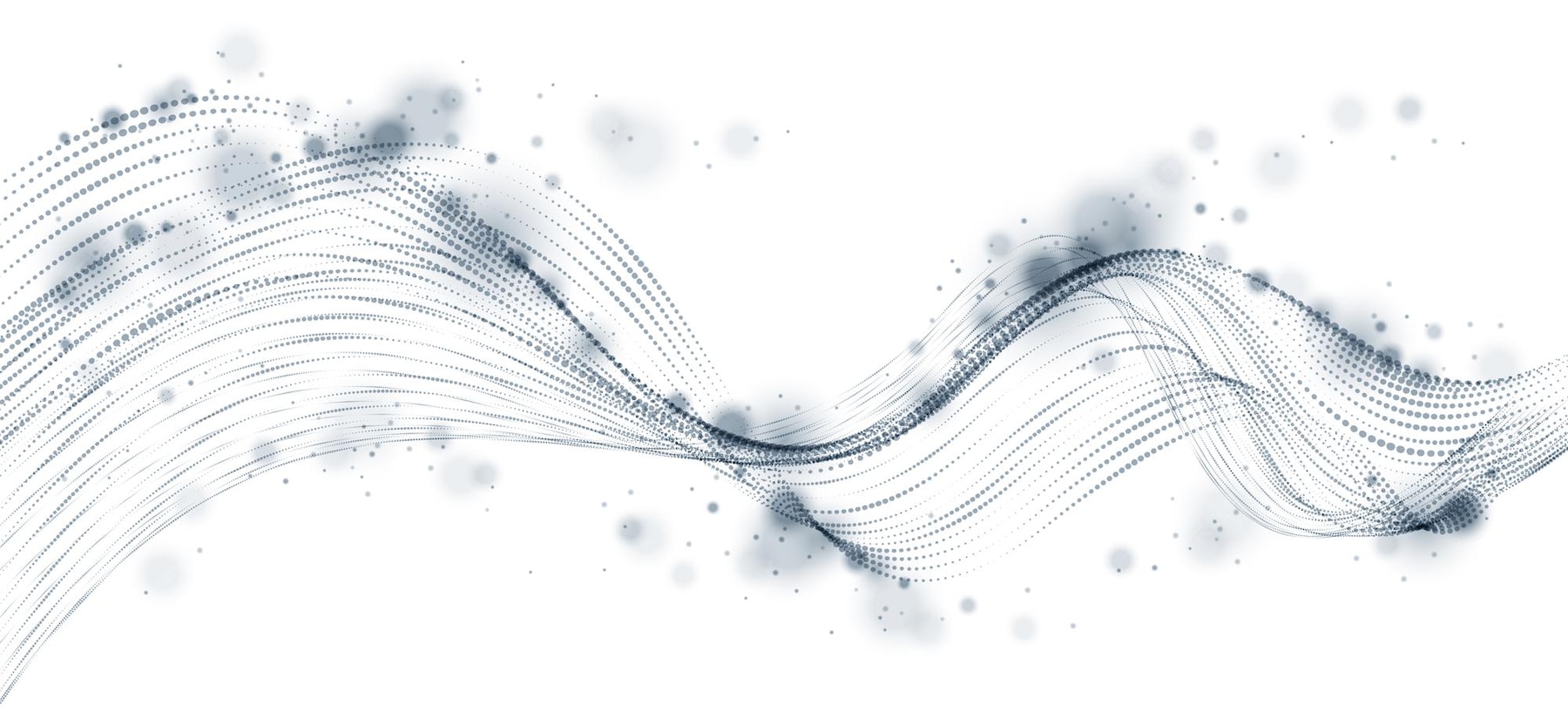Premium Vector | Vector abstract background with wave of flowing particles, smooth curve shape ...