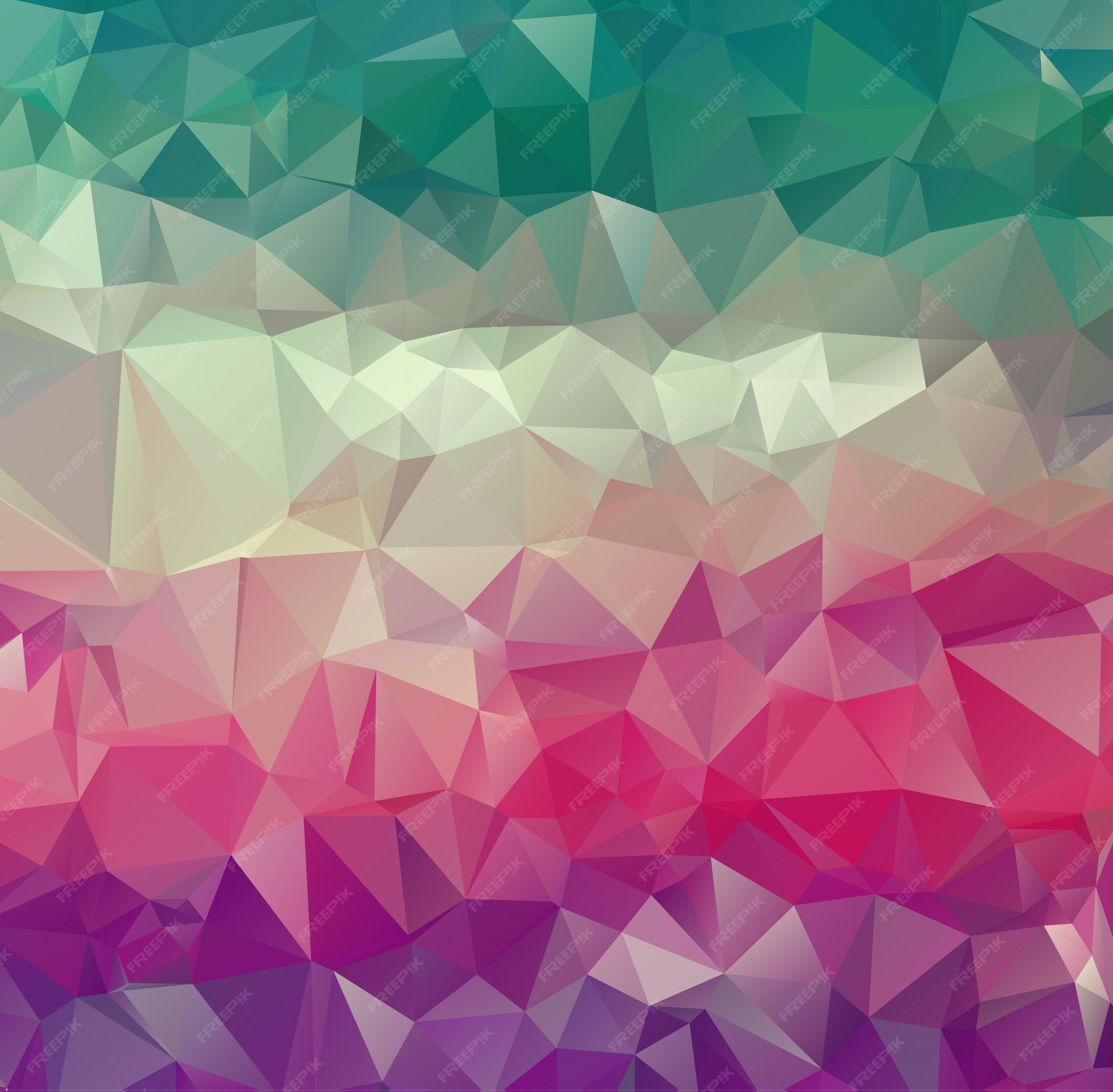 Premium Vector Vector Abstract Irregular Polygon Background With A