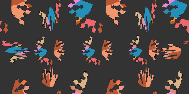 Premium Vector | Vector abstract seamless pattern Premium Vector | Vector abstract seamless pattern