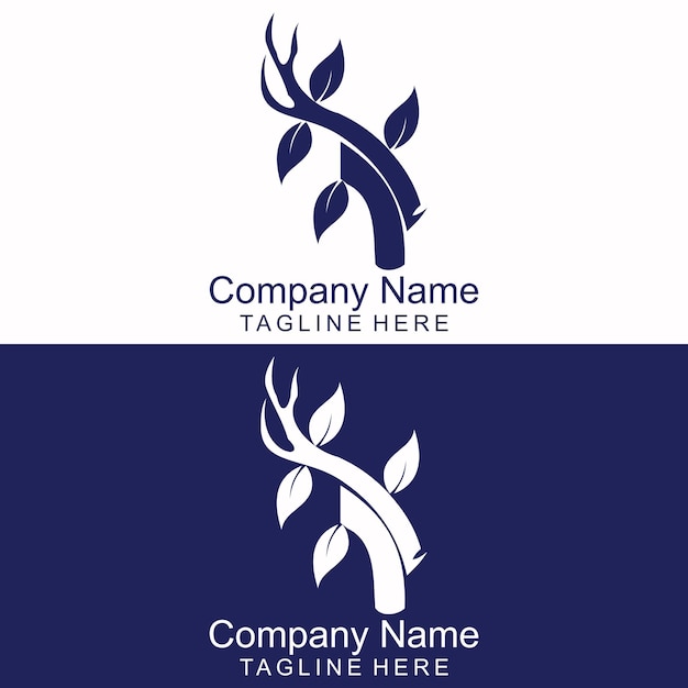 Premium Vector | Vector abstract tree logo design illustration Premium Vector | Vector abstract tree logo design illustration