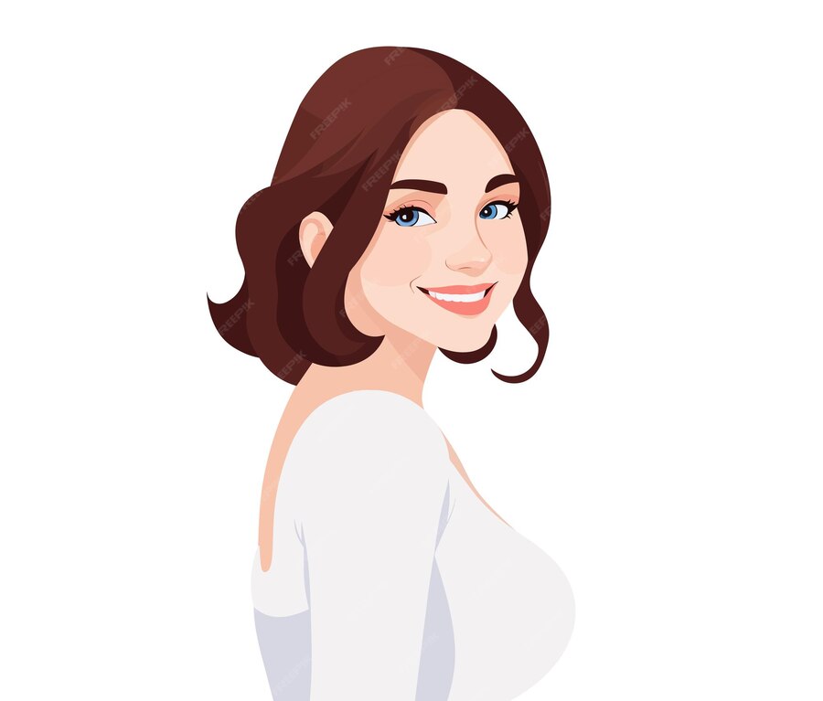 Premium Vector | Vector of a beautiful woman Premium Vector | Vector of a beautiful woman