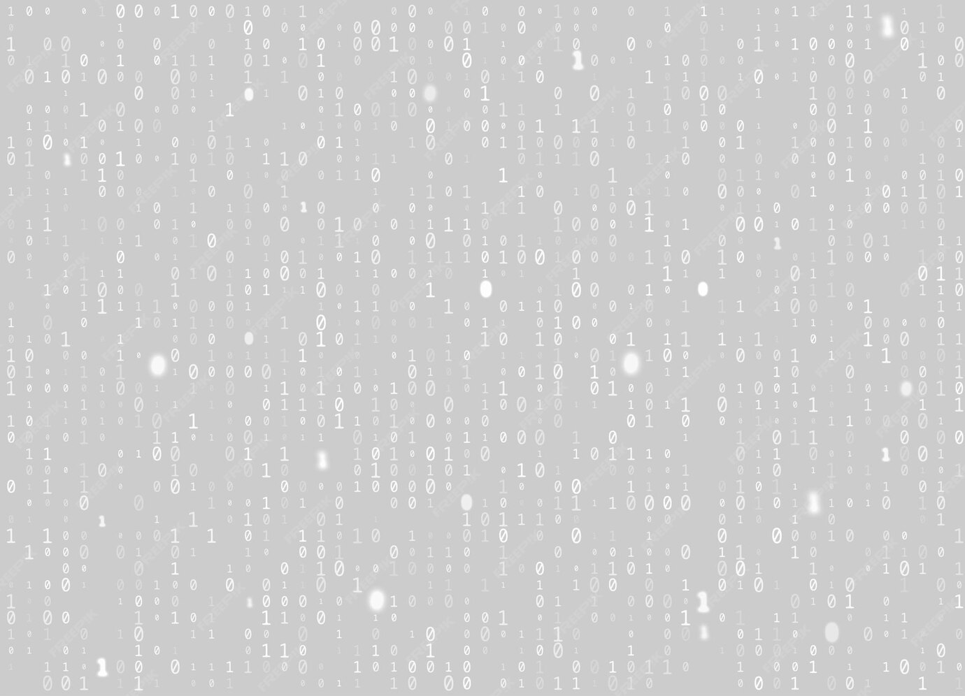Premium Vector Vector Binary Code Gray Seamless Background Big Data And Programming Hacking
