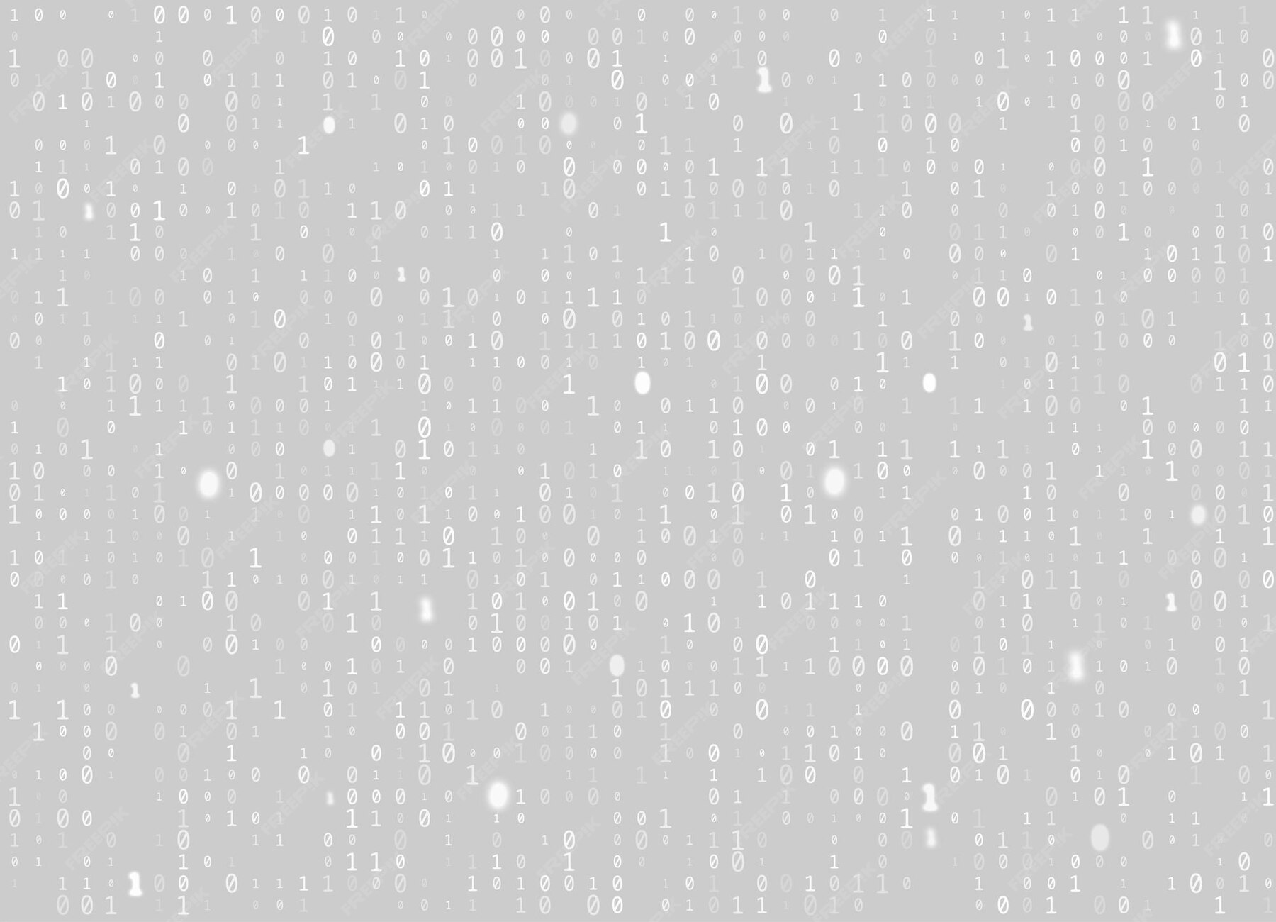 Premium Vector | Vector binary code gray seamless background. big data and programming hacking ...