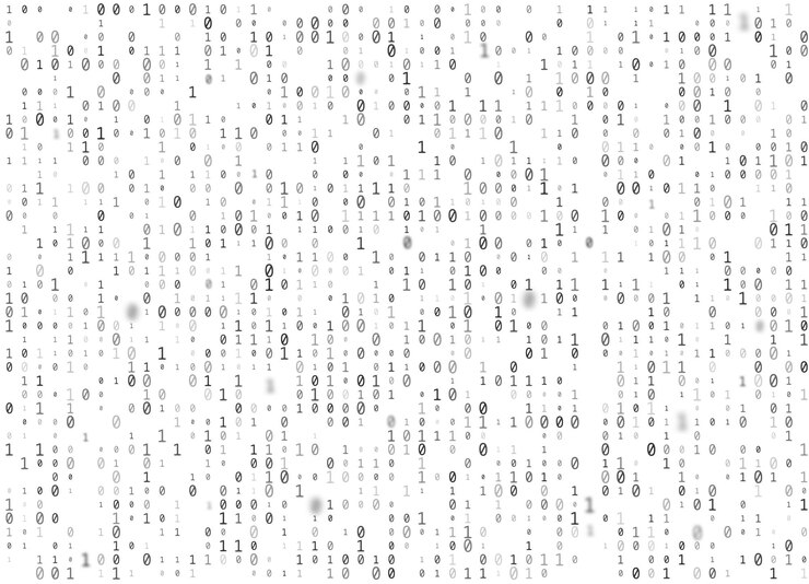 Premium Vector | Vector binary code white seamless background. big data and programming hacking ...
