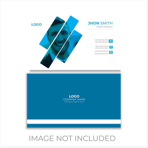 Premium Vector | Vector business card design template Premium Vector | Vector business card design template