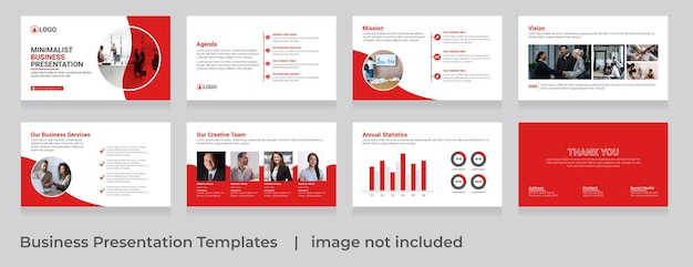 Premium Vector | Vector business presentation powerpoint template design Premium Vector | Vector business presentation powerpoint template design