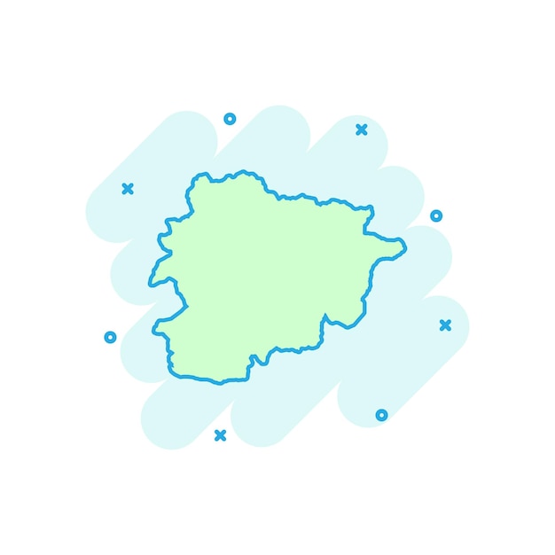 Premium Vector | Vector cartoon Andorra map icon in comic style Andorra ... Premium Vector | Vector cartoon Andorra map icon in comic style Andorra ...