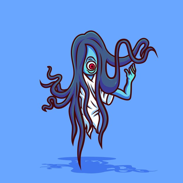 Premium Vector | Vector cartoon japanese mythology tengu cute vector ... Premium Vector | Vector cartoon japanese mythology tengu cute vector ...