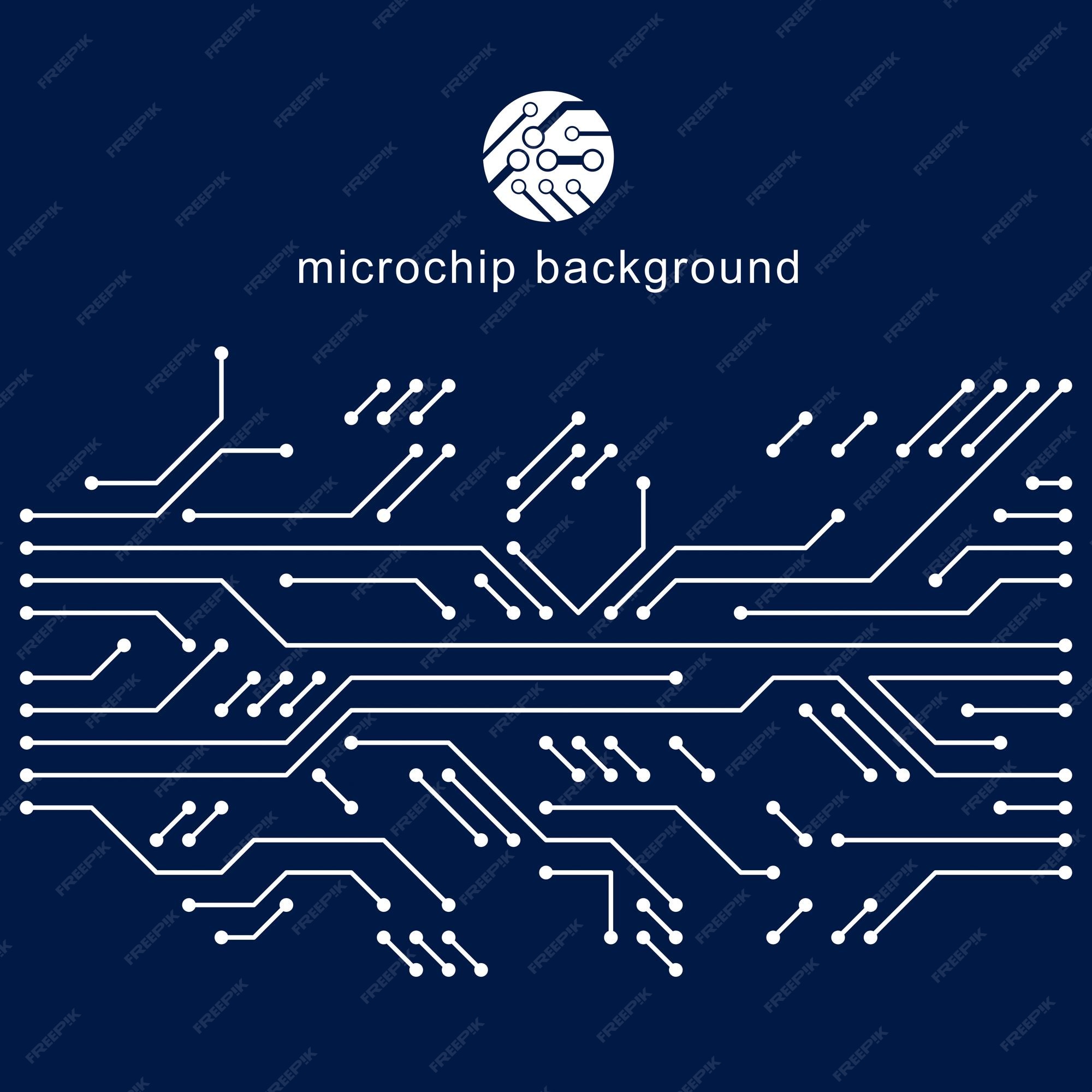 Premium Vector Vector Circuit Board Digital Technologies Abstraction Computer Microprocessor