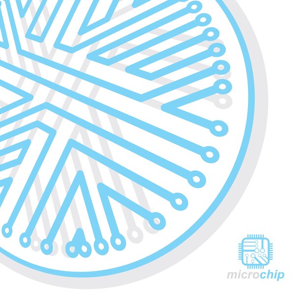 Premium Vector Vector Circuit Board Digital Technologies Abstraction
