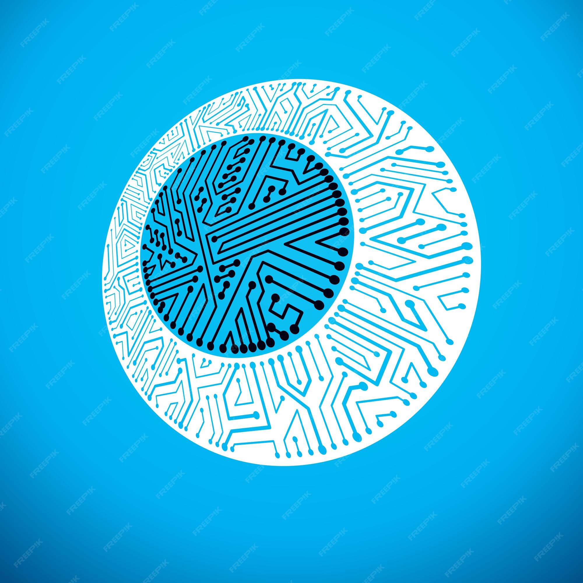 Premium Vector Vector Circuit Board Digital Technologies Abstraction