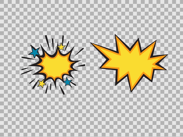 Premium Vector | Vector comic speech bubbles set explosion comic set Premium Vector | Vector comic speech bubbles set explosion comic set