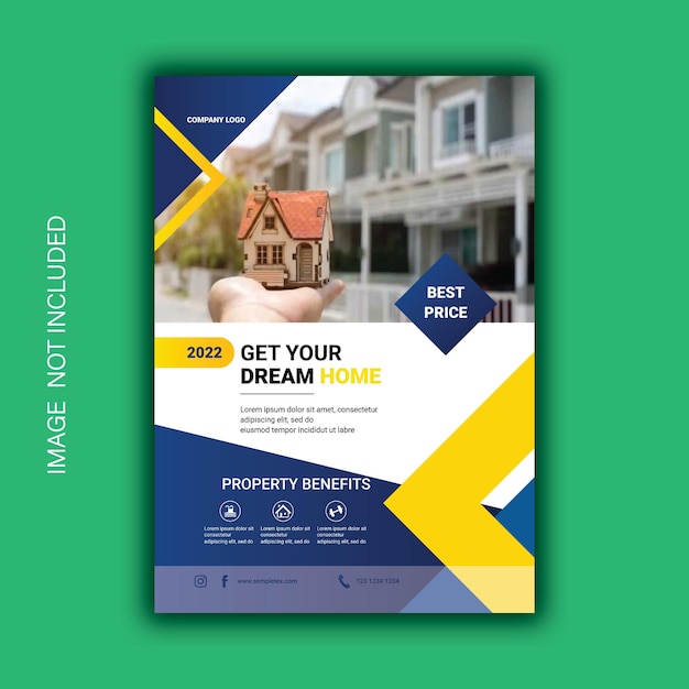 Premium Vector | Vector corporate business flyer template Premium Vector | Vector corporate business flyer template