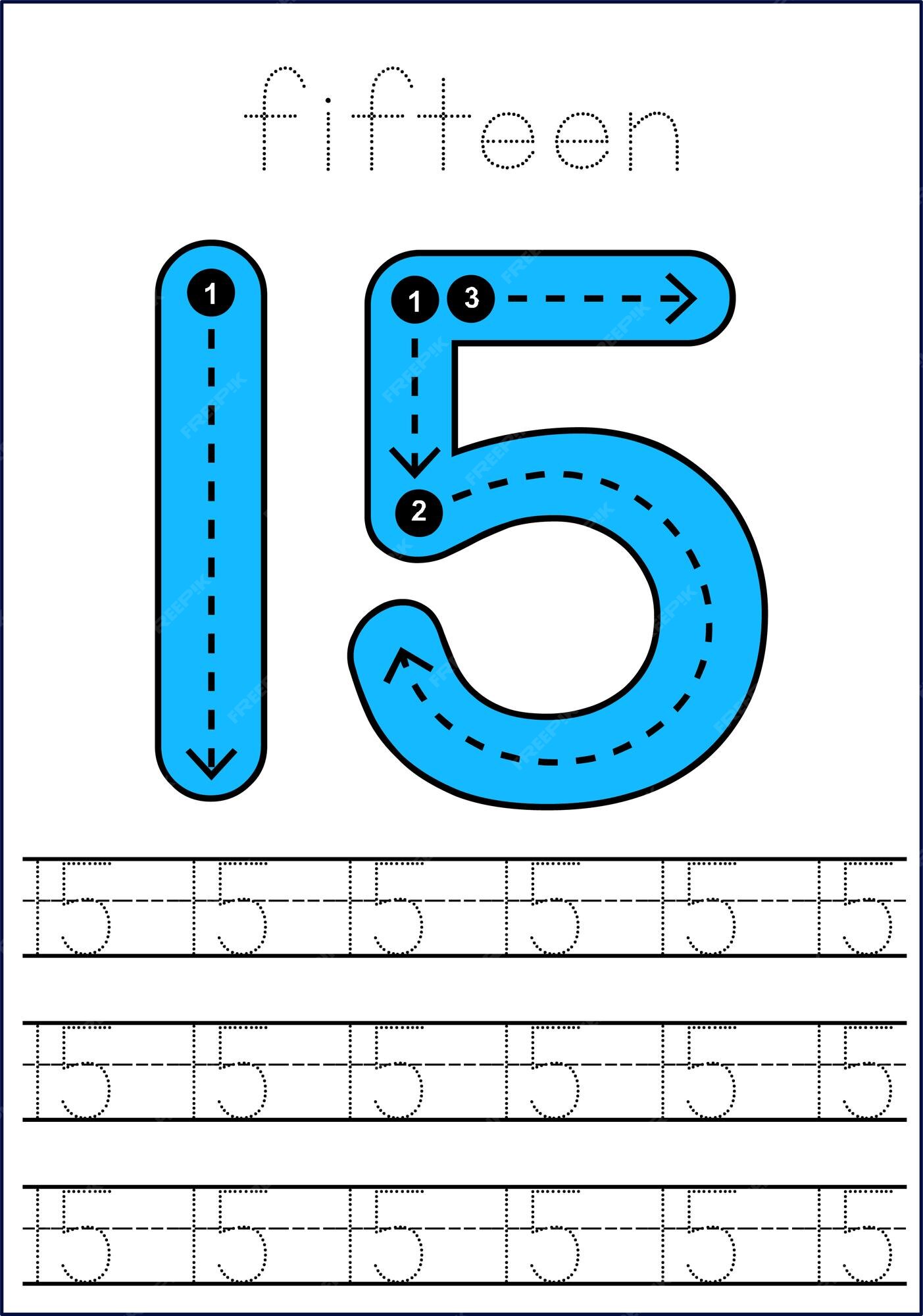 Premium Vector Vector Cute Number 1 To 100 Tracing Worksheets