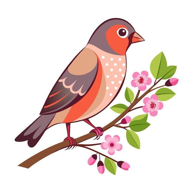 Vector delicate finch | Premium AI-generated vector Vector delicate finch | Premium AI-generated vector
