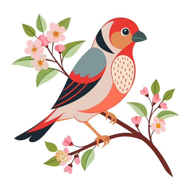 Vector delicate finch | Premium AI-generated vector Vector delicate finch | Premium AI-generated vector