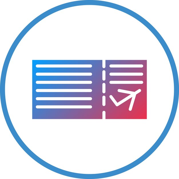 Premium Vector Vector Design Boarding Pass Icon Style