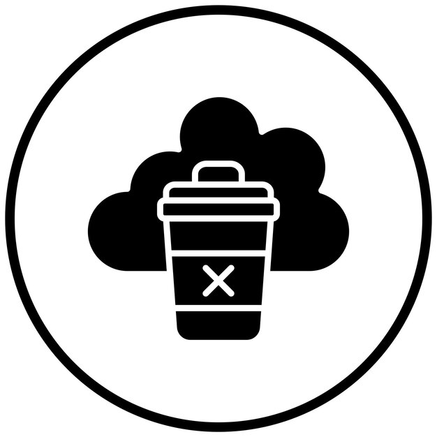 Premium Vector | Vector Design Cloud Delete Icon Style Premium Vector | Vector Design Cloud Delete Icon Style