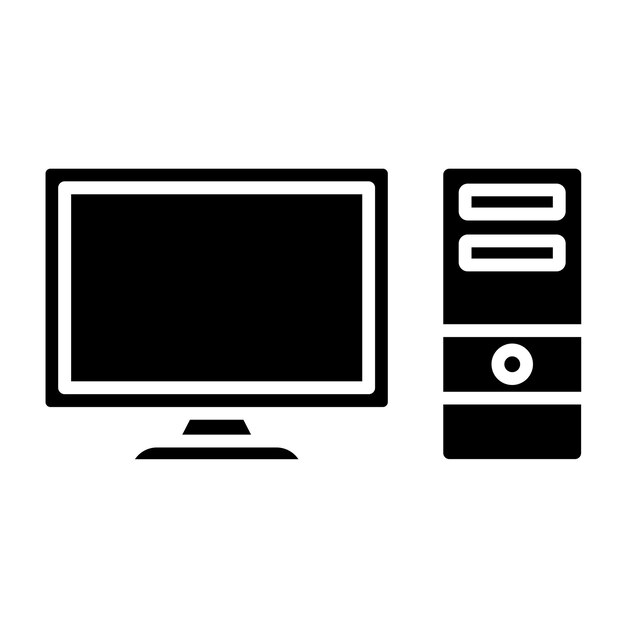 Premium Vector | Vector design computer icon style Premium Vector | Vector design computer icon style