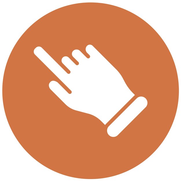 Premium Vector | Vector Design Cursor Hand Icon Style Premium Vector | Vector Design Cursor Hand Icon Style