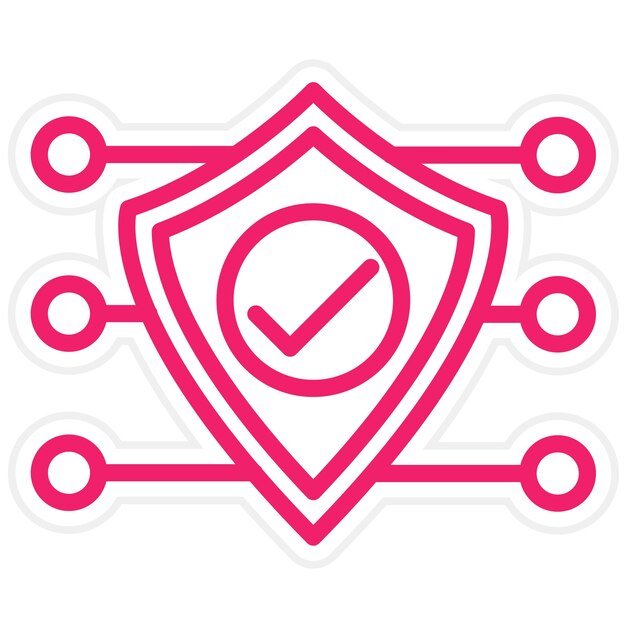 Premium Vector | Vector Design Cyber Security Icon Style Premium Vector | Vector Design Cyber Security Icon Style