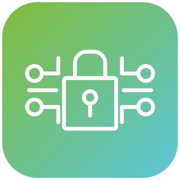 Premium Vector | Vector Design Cybersecurity Icon Style Premium Vector | Vector Design Cybersecurity Icon Style