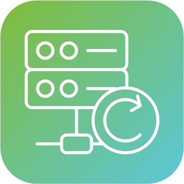 Premium Vector | Vector Design Database Backup Icon Style Premium Vector | Vector Design Database Backup Icon Style
