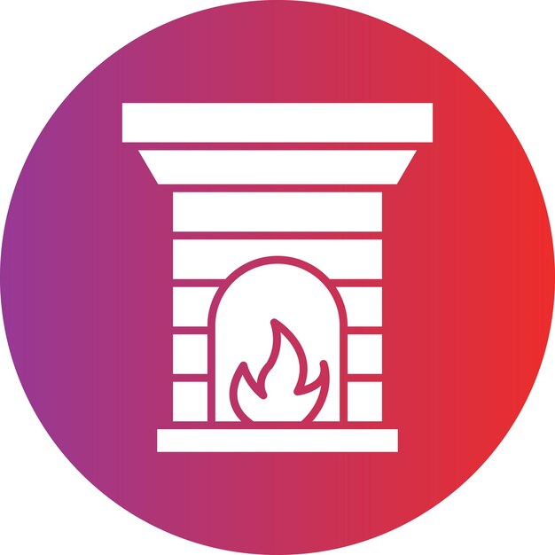 Premium Vector | Vector Design Fireplace Icon Style Premium Vector | Vector Design Fireplace Icon Style
