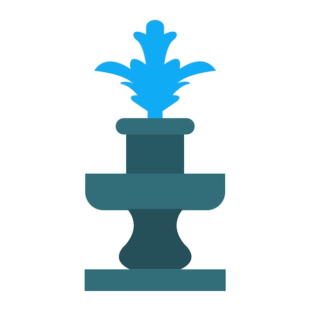 Premium Vector | Vector design fountain icon style Premium Vector | Vector design fountain icon style