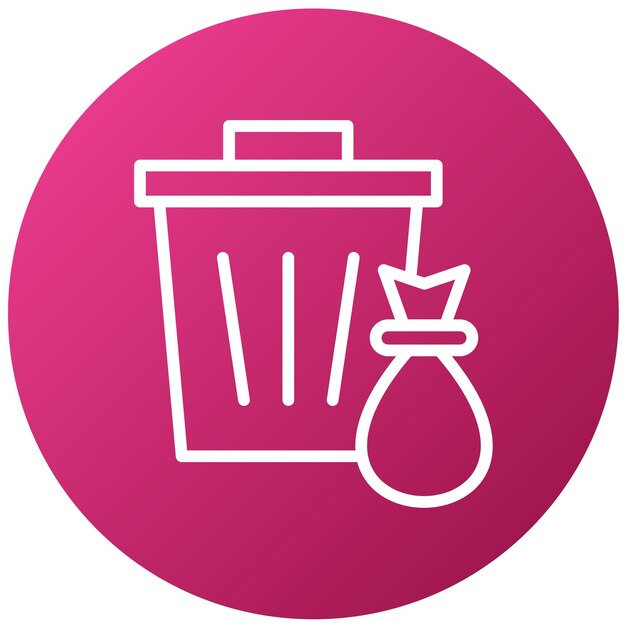 Premium Vector | Vector Design Garbage disposal Icon Style Premium Vector | Vector Design Garbage disposal Icon Style