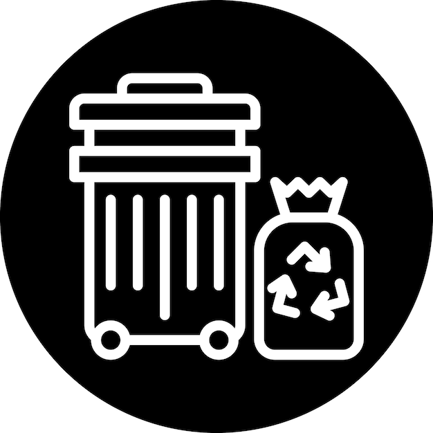 Premium Vector | Vector Design Garbage Icon Style Premium Vector | Vector Design Garbage Icon Style
