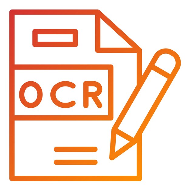 Premium Vector | Vector Design Handwritten Ocr Icon Style Premium Vector | Vector Design Handwritten Ocr Icon Style